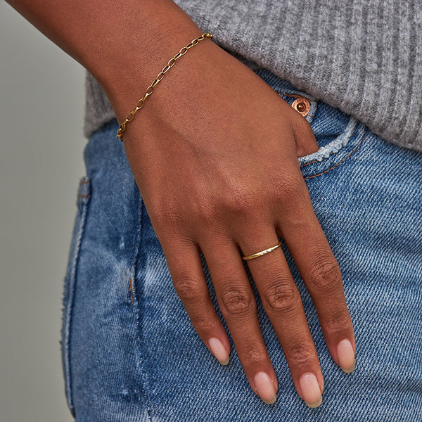 Edith Band with 3 Diamond Accents for Women | Jennifer Meyer