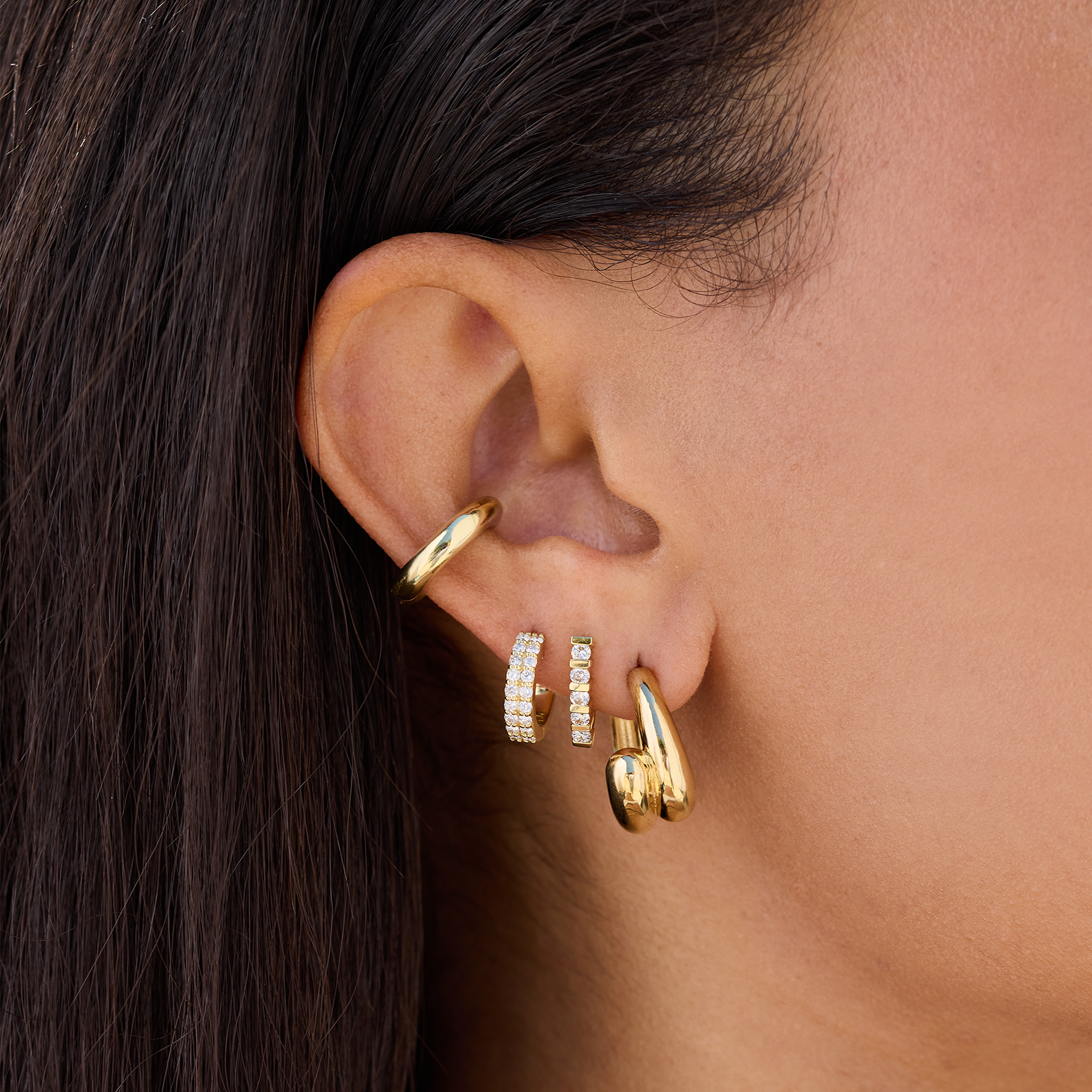 Single Tubular Ear Cuff for Women | Jennifer Meyer